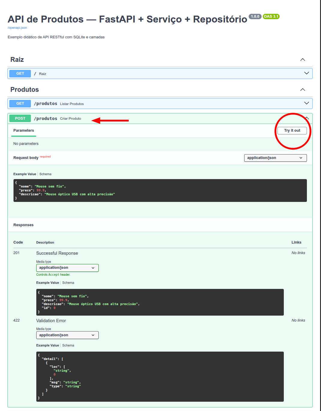 Construindo uma API RESTful em Python com FastAPI - Página do Alê
